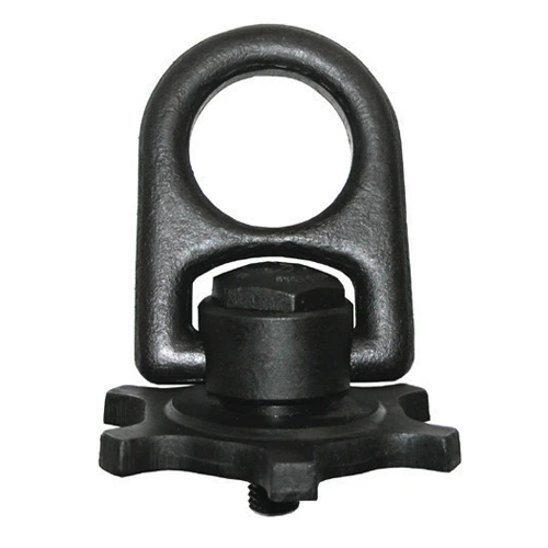 Actek 1-1/4"-COIL x 1" Street Plate Hoist Ring - 10000 lbs WLL - #AK38215