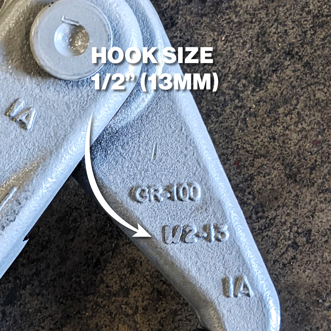 How to identify Crosby hooks? - Bishop Lifting