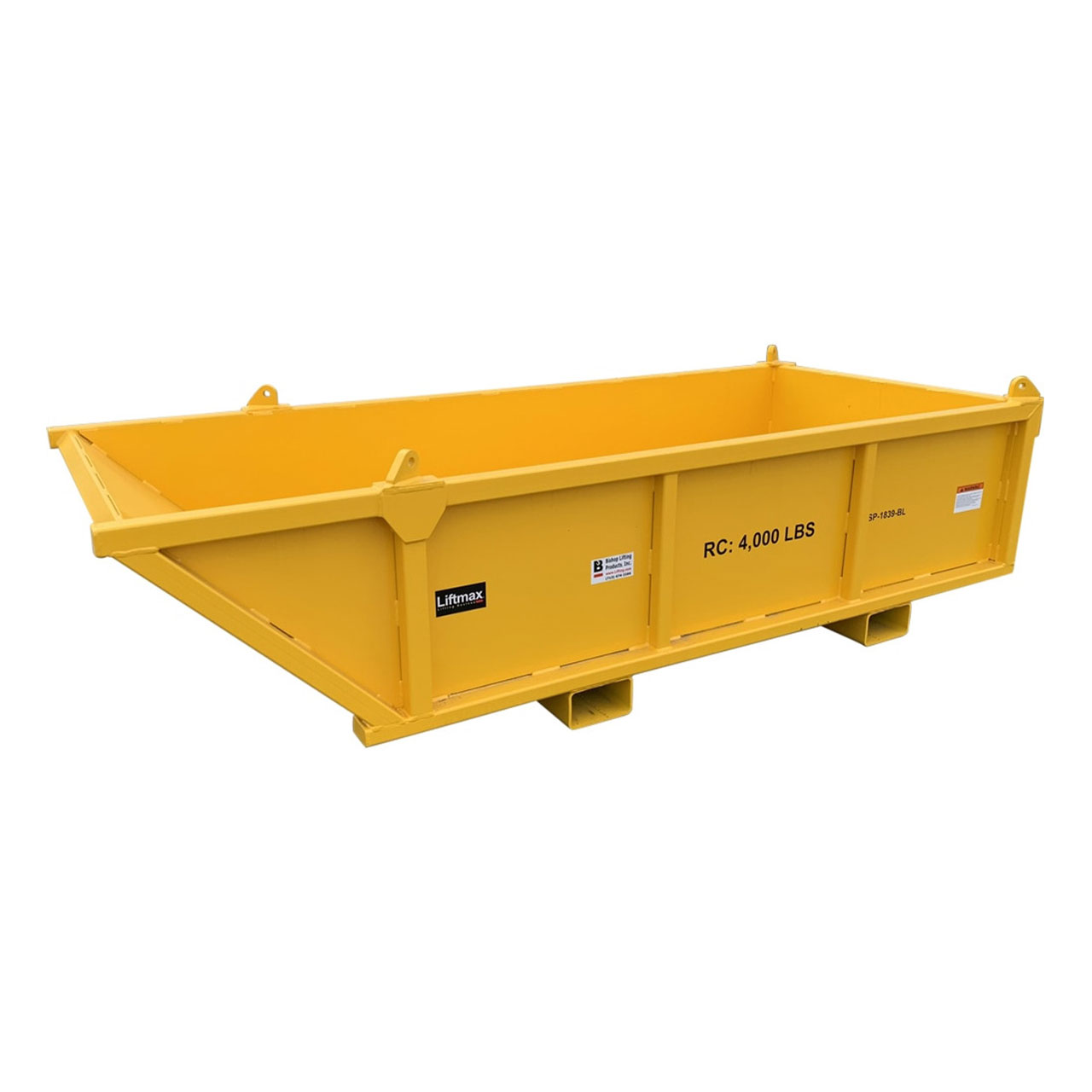 Material Handling Baskets & Skip Pans--What Are They? - Bishop Lifting