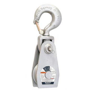 Crosby Western 10" Manila Steel Shell Block - 1-1/4" Rope - 8 Ton WLL ...