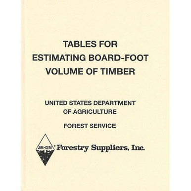 Book - Tables for Estimating Board-Foot Volume of Timber
