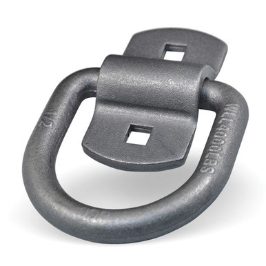 1/2" Forged D-Ring & Bolt-on Clip - 4000 lbs WLL