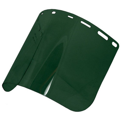Delta Plus 8166 Dark Green PETG Face Shield - #WEL15190DG