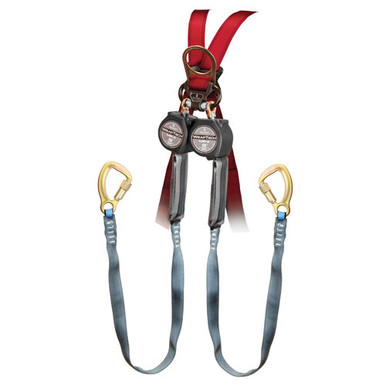 FallTech 9ft WrapTech Mini Personal SRL with Steel 5k Carabiners ...