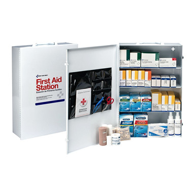 First Aid Only Metal Four Shelf First Aid Kit - #6175