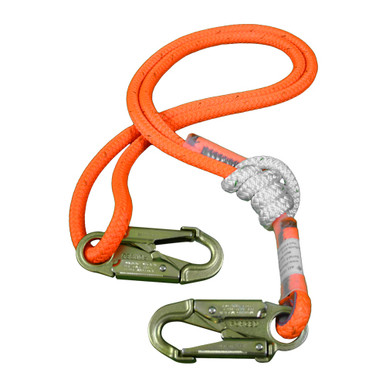 All Gear 1/2" x 4 - 8 ft Adjustable Rope Lanyard - #AGDBC12AL4-8