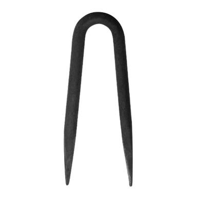 3/8" X 5" Log Staple - Plain Finish