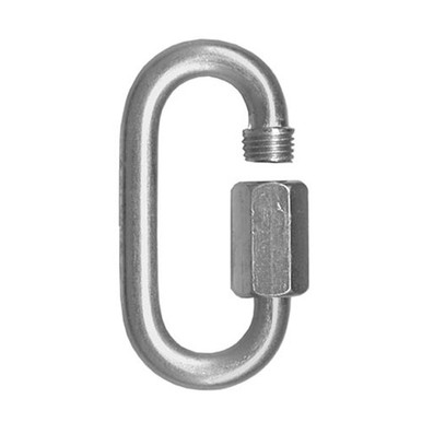 3/16" Zinc-Plated Steel Quick Link - 520 lbs WLL