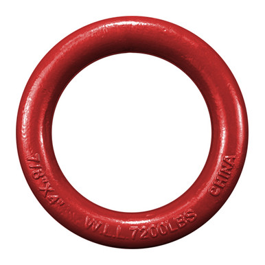 1-1/4" x 5" Weldless Round Ring - 17000 lbs WLL