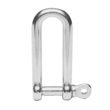 USR 1/2" Stainless Steel Long Reach Shackle - 2820 lbs WLL - #K-12-16