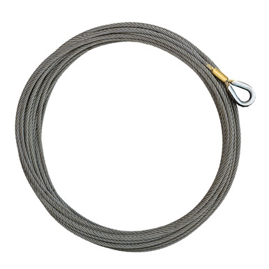 5/16" Wire Rope Winch Line - 10540 lbs Breaking Strength