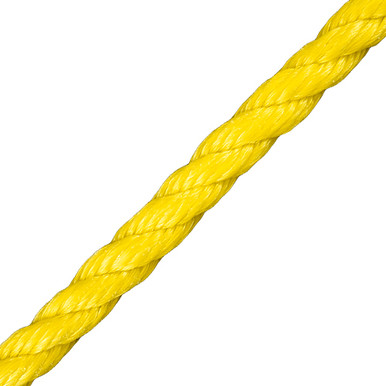 CWC 1/2" PolyPro 3-Strand Rope | 3780 lbs Breaking Strength - #300120