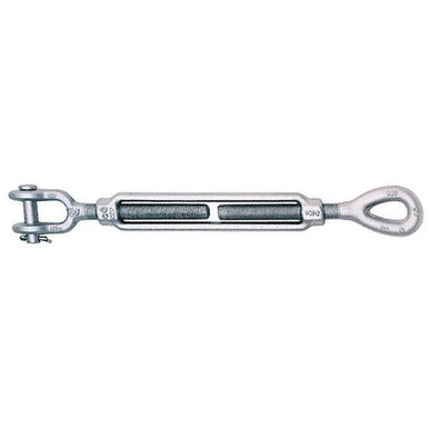Crosby 3/8" x 6" HG-227 Jaw & Eye Turnbuckle - 1200 lbs WLL - #1031911