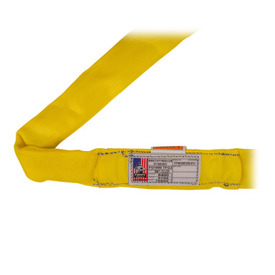 Endless Round Lifting Sling Yellow 20ft Endless Round Slings - Maskell ...