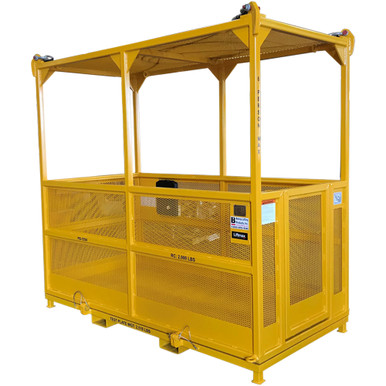 Liftmax PB-00100-080408 2,000 lb Capacity 6-Person Lifting Basket | 8 ...