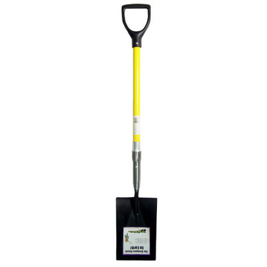 Zac Tools Garden Spade Shovel - 29" Fiberglass "D" Handle