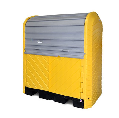 UltraTech Ultra-Hard Top Spill Pallet P2 Plus - w/o Drain - 2 Drum - #9612