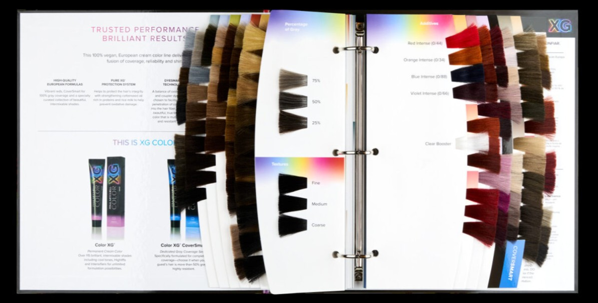 Paul Mitchell Complete XG Deluxe Swatch Book | Sweet Squared