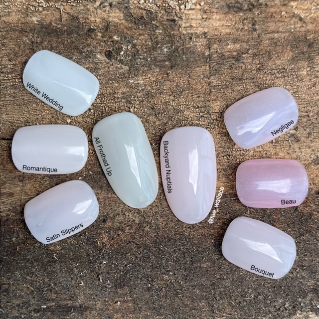 CND Shellac Backyard Nuptials | Sweet Squared