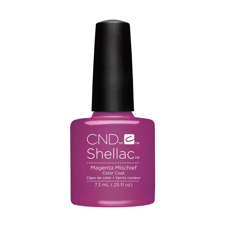 CND Shellac Magenta Mischief 7.3ml - Sweet Squared