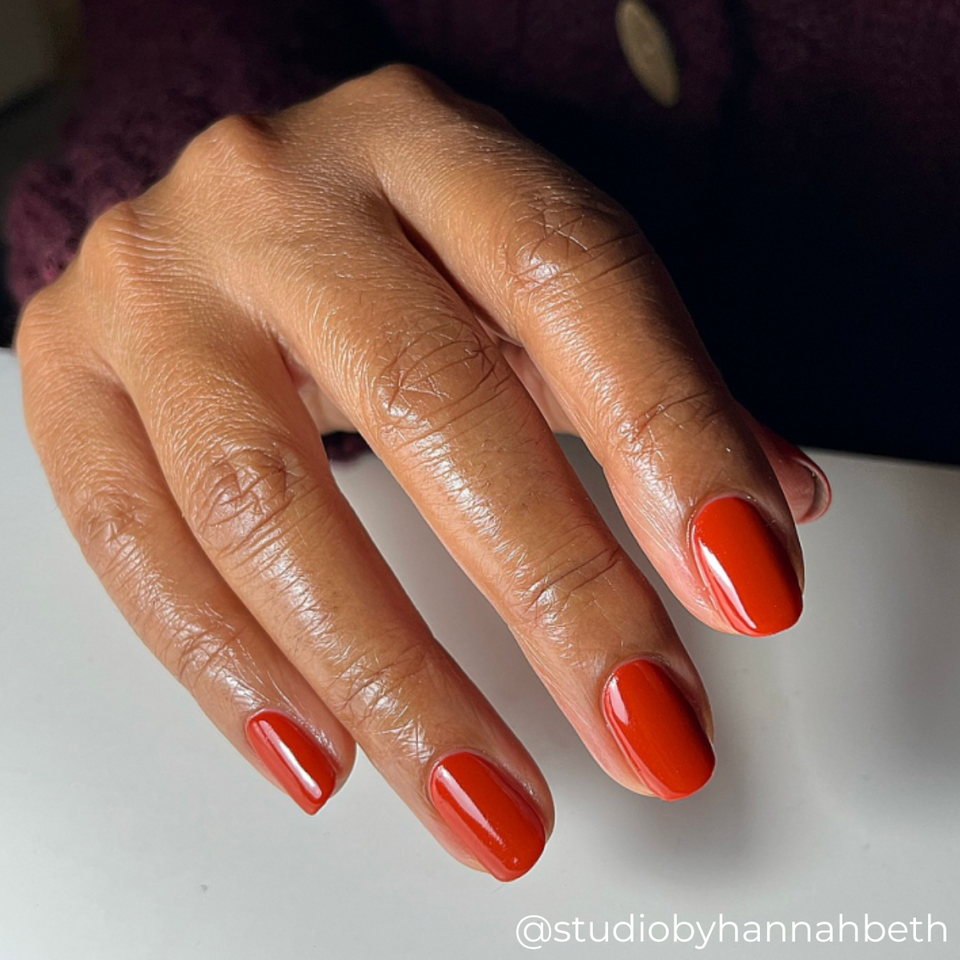 CND Shellac Maple Leaves | Sweet Squared