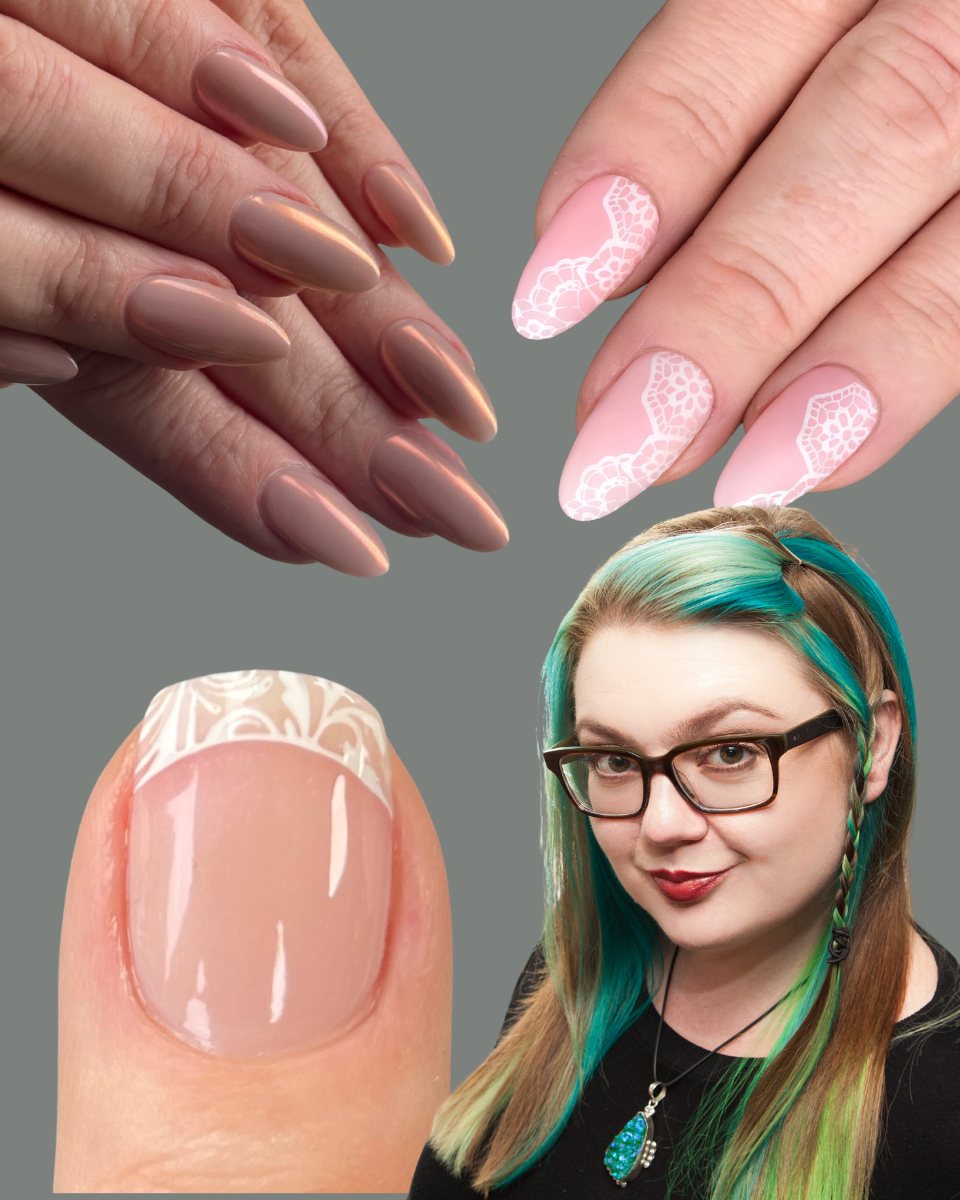 CND™ PLEXIGEL Bridal Nails by Fee Wallace - Sweet Squared