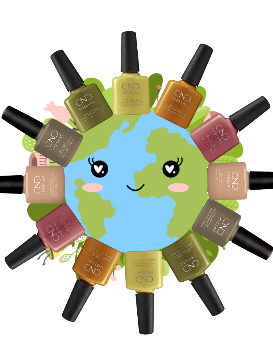 Nature's Palette: CND™ Earth Day Nail Shades - Sweet Squared