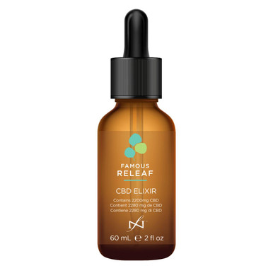 Famous Names Releaf CBD Elixir 60ml - Sweet Squared