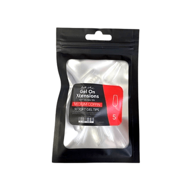 Artistic Medium Coffin GOX Tips Size 5 50ct | Sweet Squared