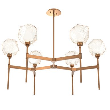 Gem LED Chandelier in Oil Rubbed Bronze