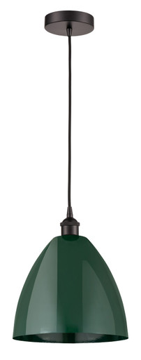 Edison LED Mini Pendant in Antique Brass