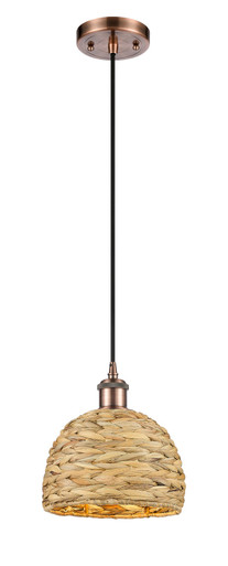 Ballston One Light Pendant in Antique Copper