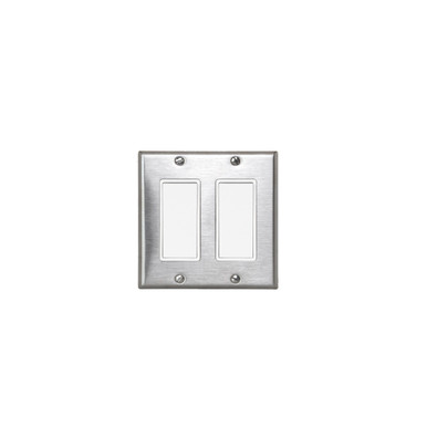 2 SINGLE, ON/OFF SWITCH, SS in Stainless Steel