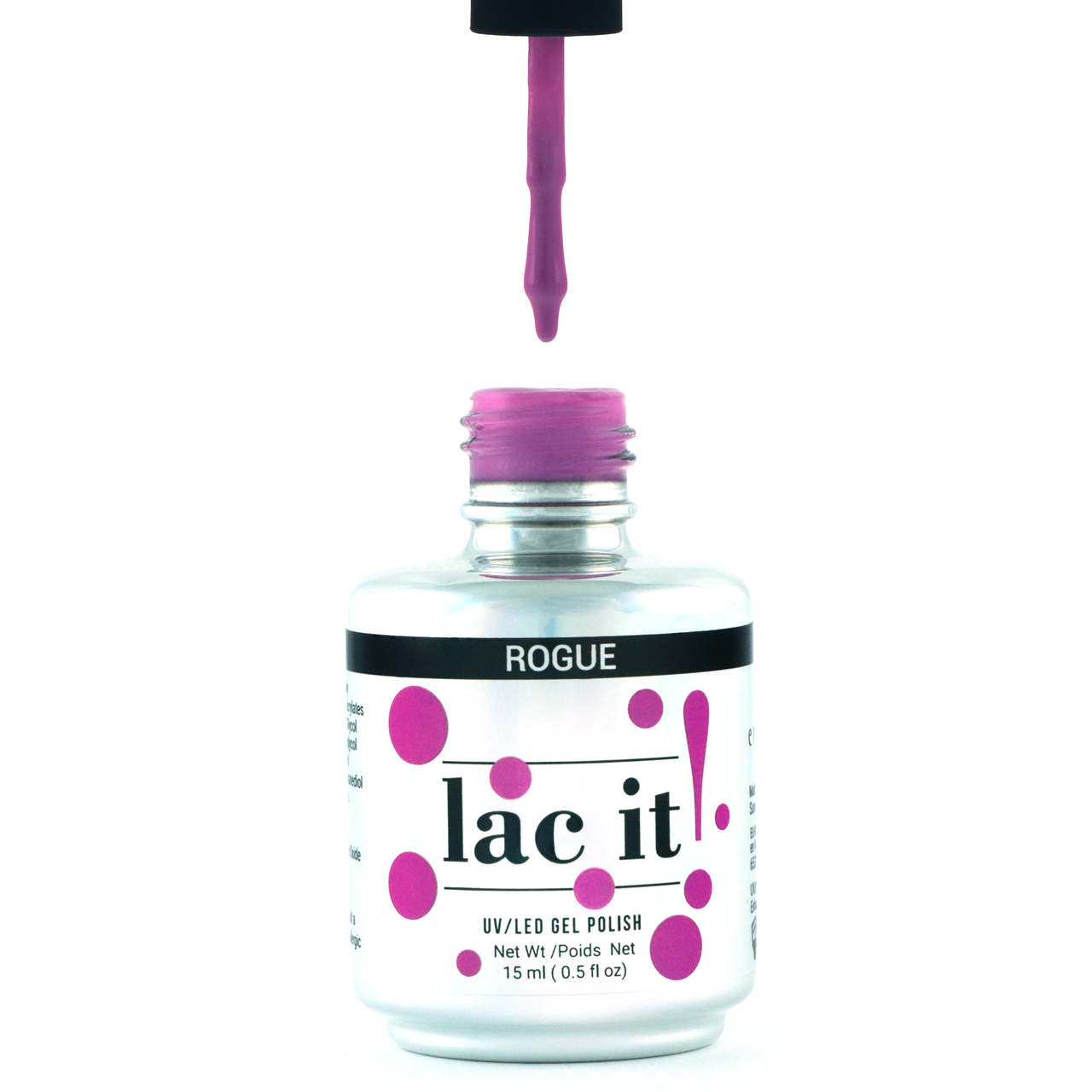 Lac It!™ Advanced Formula Gel Polish 15ml - Rogue Pink (MOD Collection)