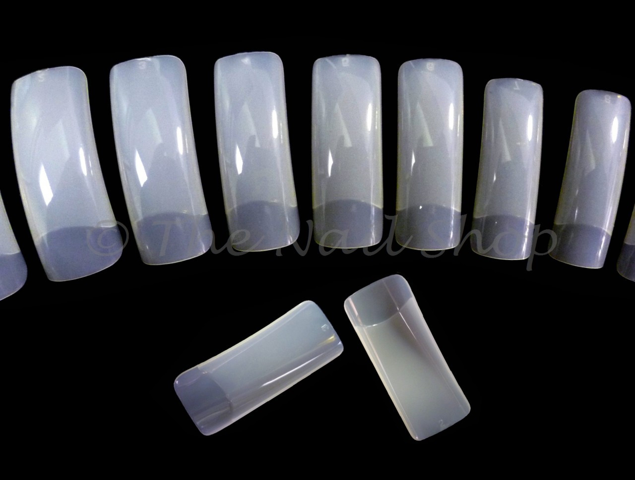 Natural Full-Well Nail Tips (Bag of 500)