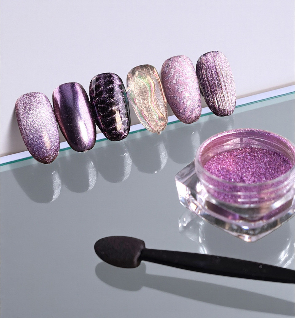 Moxie Magnetic Chrome Pigment Powder – Lilac