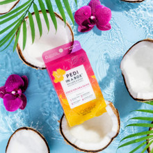 Voesh 4 Step Pedi in a Box Deluxe Coco Colada Oasis - Limited Edition