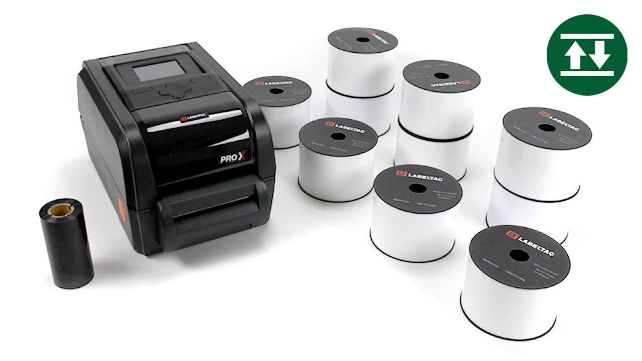 LabelTac Pro X Shipping Container ID (High Tack) Printer Bundle | LabelTac.com