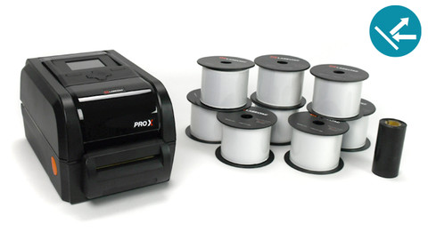 LabelTac Pro X Shipping Container ID (Reflective) Printer Bundle ...