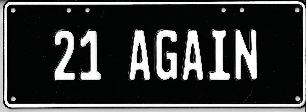 21 AGAIN - GR8PLATES