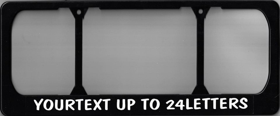 Custom Number Plate Surrounds - GR8PLATES