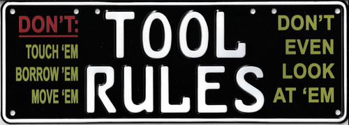 TOOL RULES - GR8PLATES