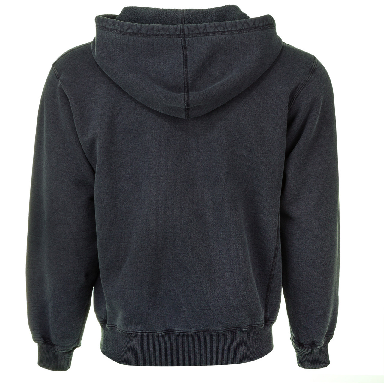 Explore 100% Cotton Full-Front Zipper Hoodie | Charcoal