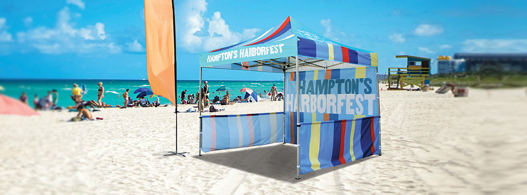 Custom Printed Fast Shade Pop-Up Canopies | GetTent