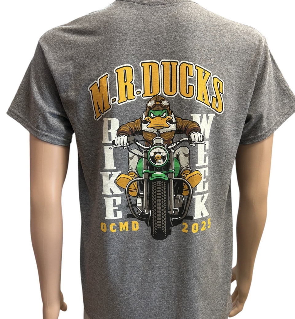 M.R. Ducks® 2025 Bike Week Design In Gray