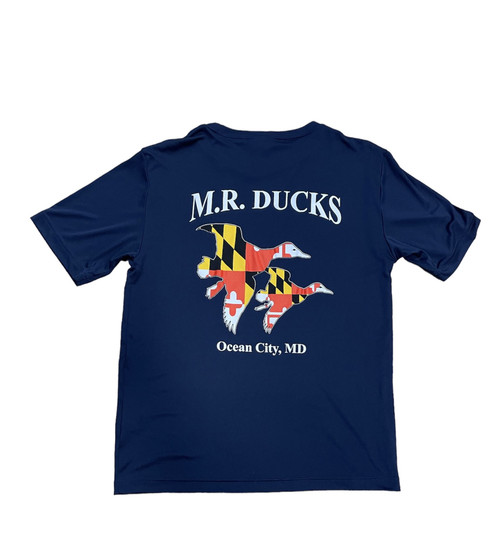 M.R. Ducks® Maryland Pride Ducks Performance Short Sleeve Tee