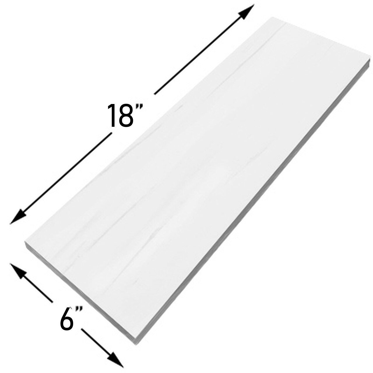 6" x 18" Dolomite Marble Tile