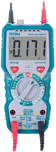 Multimetro Digital TOTAL 600V 600amp detector de tension sin contacto ...