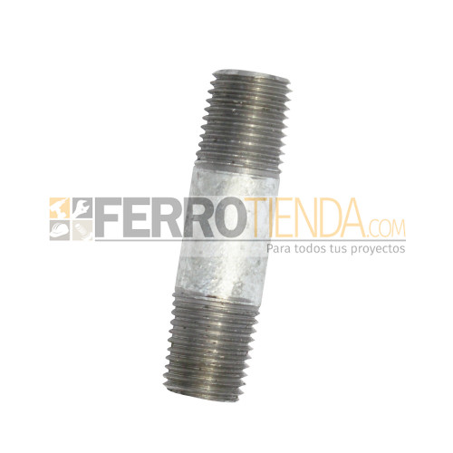 Neplos galvanizados 1/4 - Ferrotienda.com
