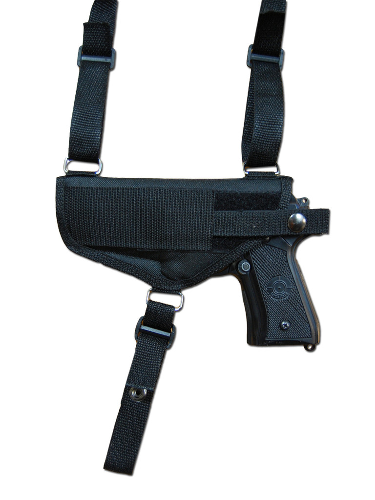 Ambidextrous 2 Gun Shoulder Holster for 9mm 40 45 Pistols - Barsony ...
